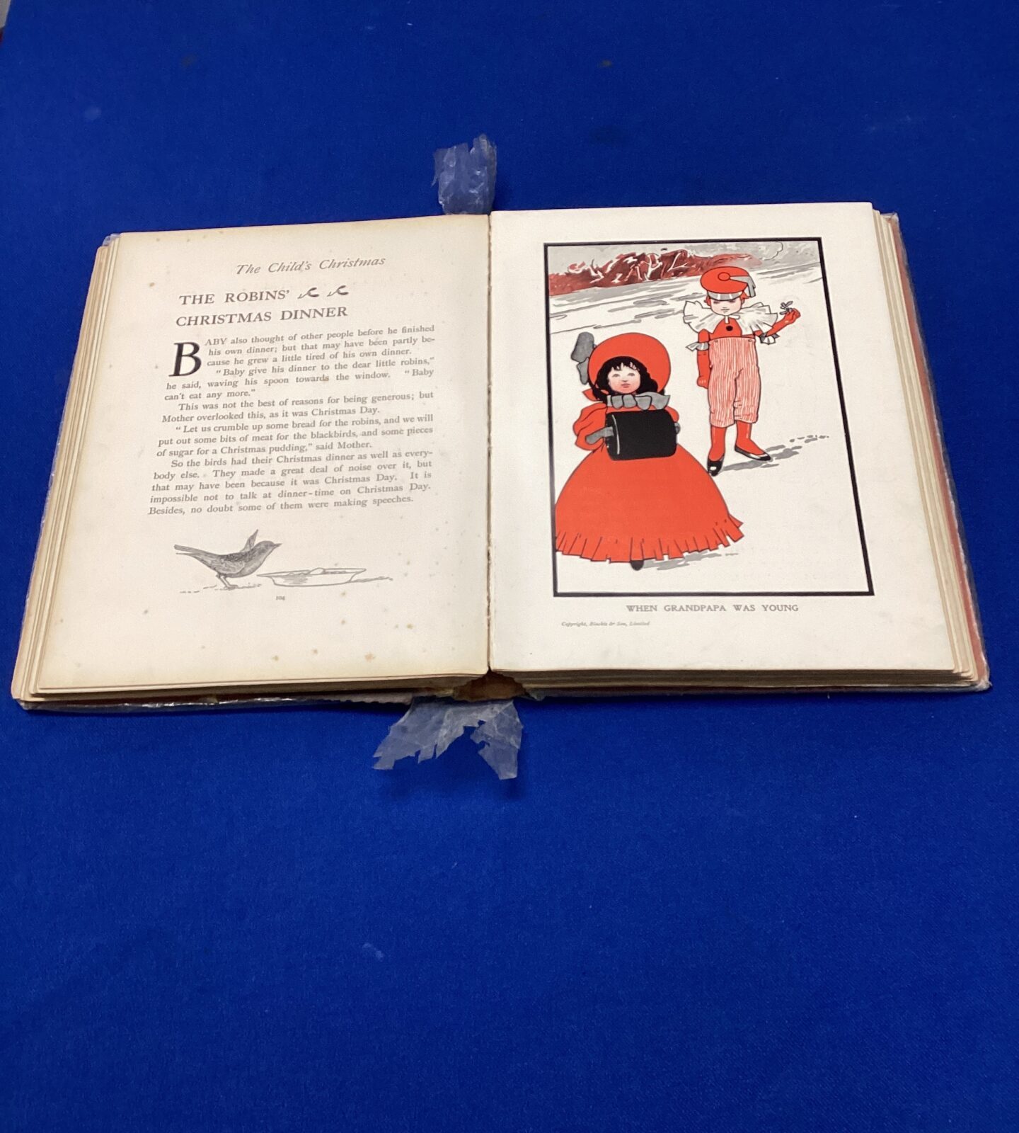 Vintage book of the child’s Christmas – Badgers Auctions