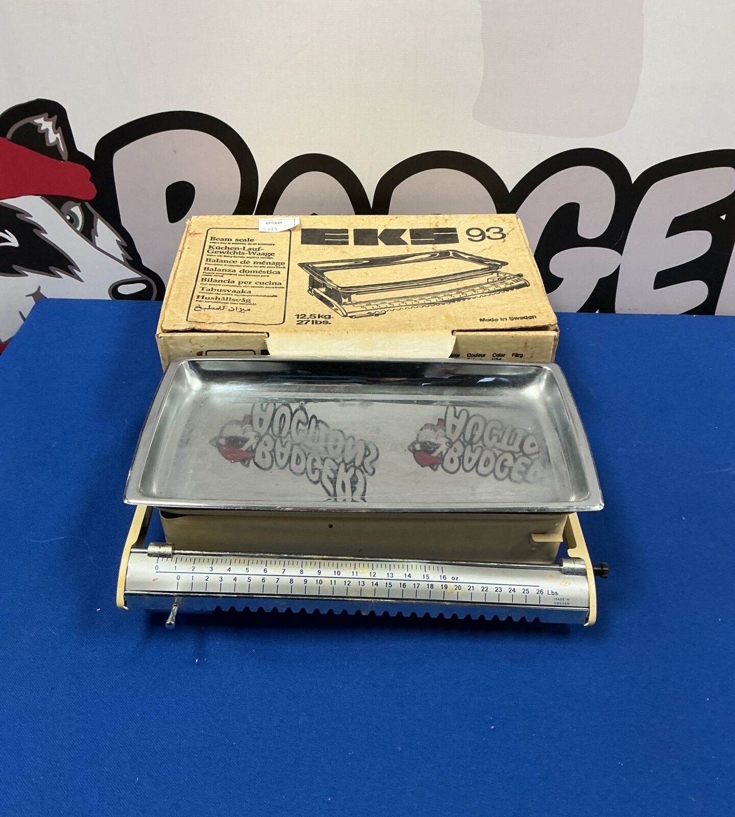 EKS93 vintage Beam Scales – Badgers Auctions