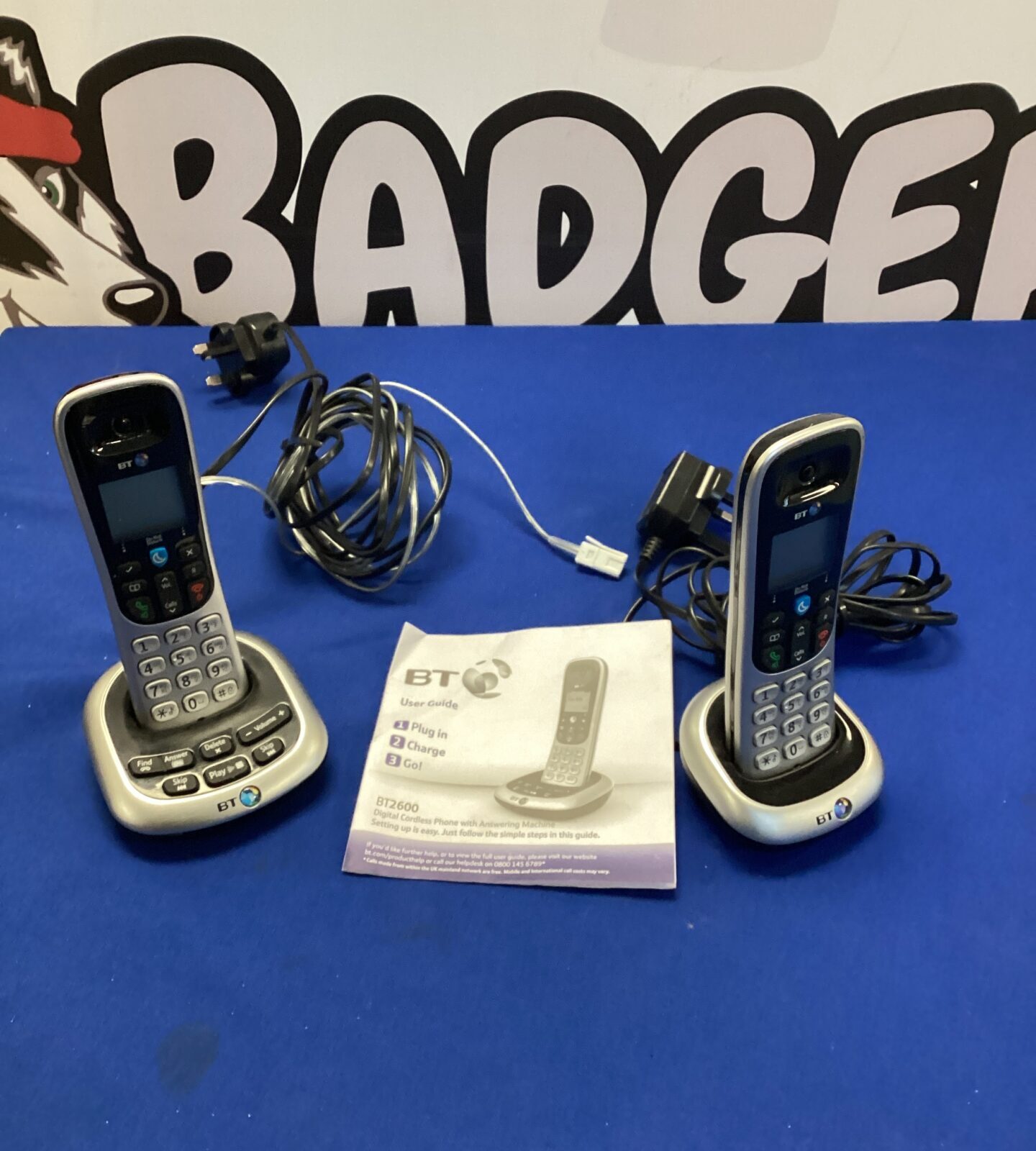 BT handheld home telephones – Badgers Auctions