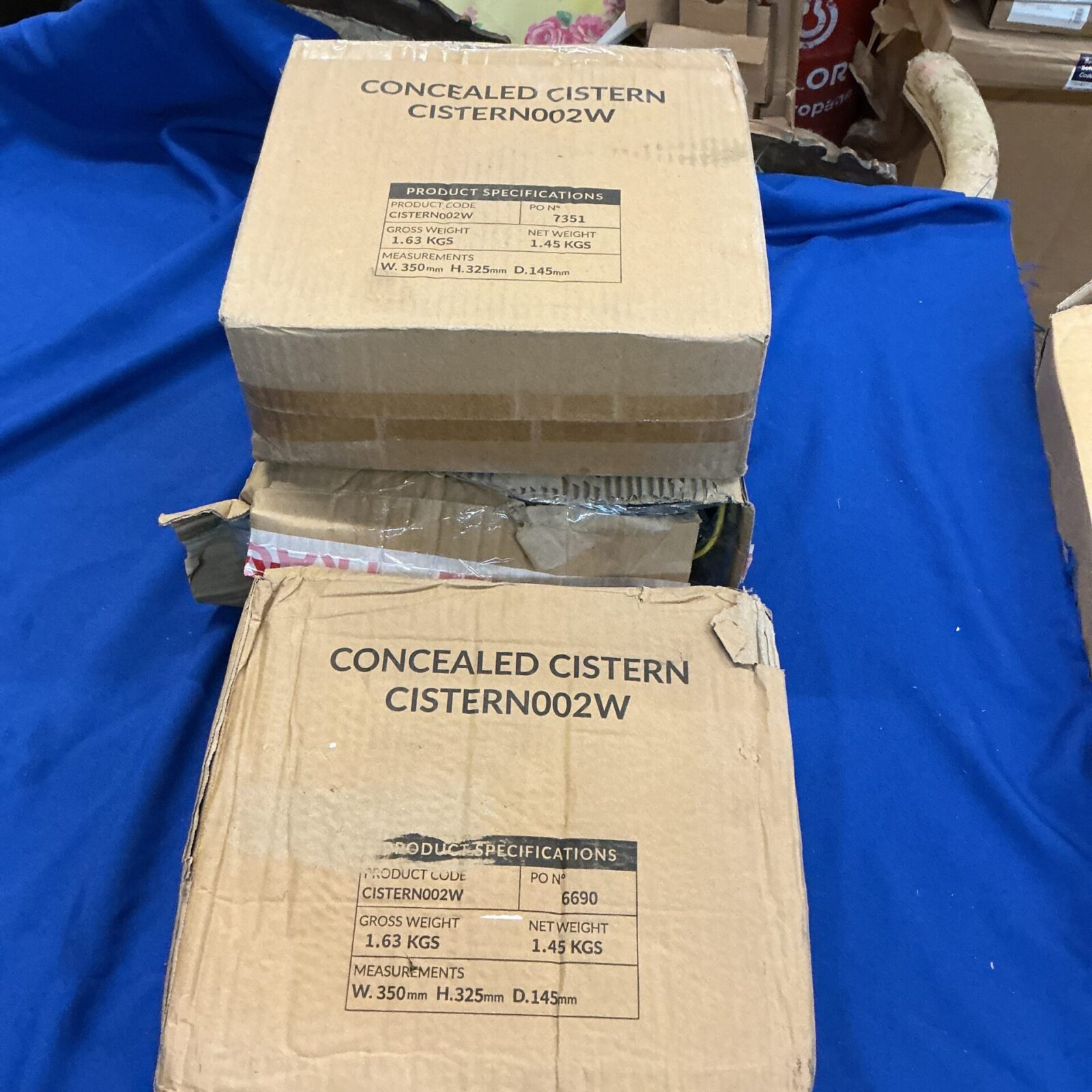 Three Concealed Cistern Kits – Badgers Auctions