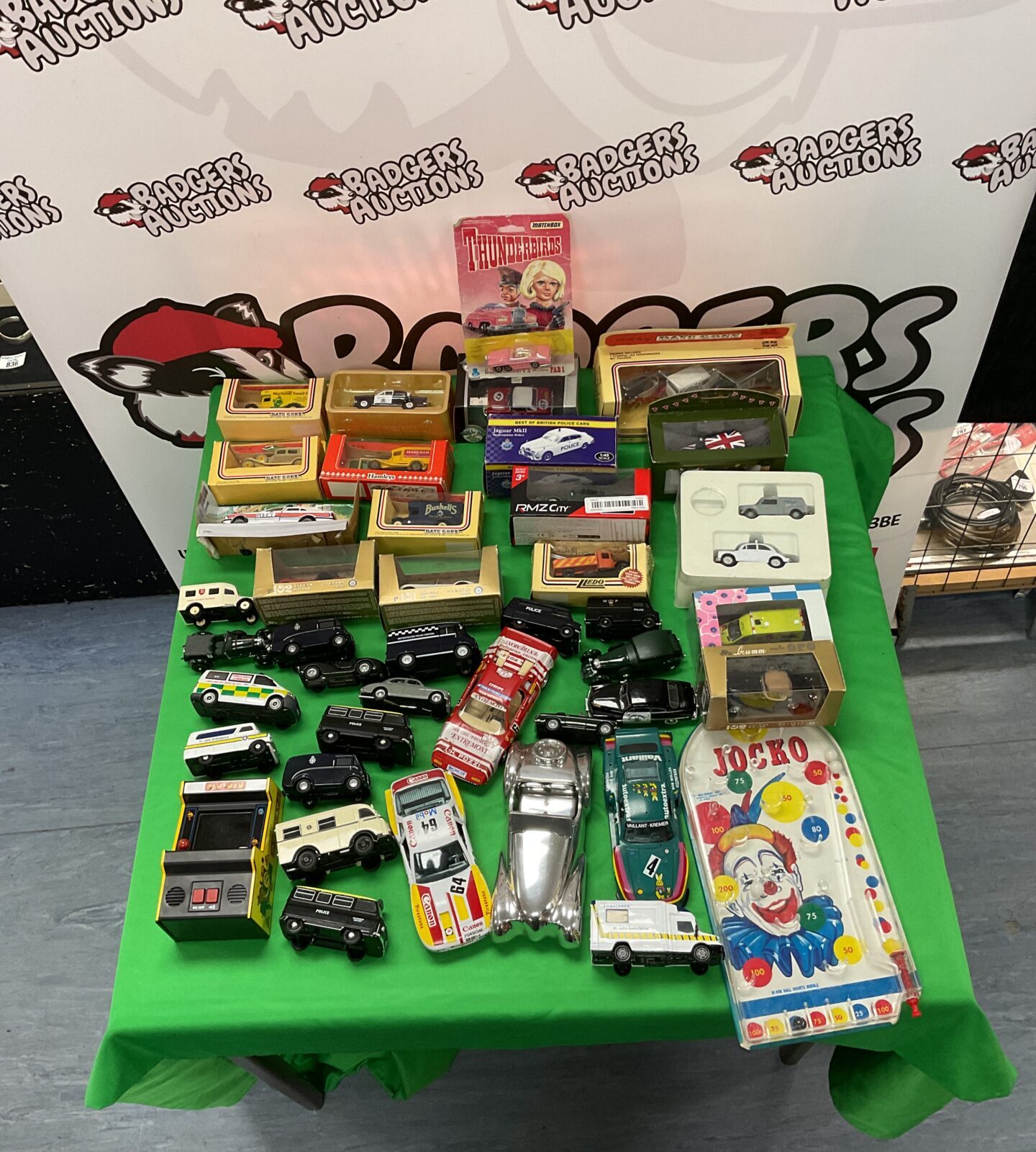 Collection of die-cast cars incl. Corgi, Burago Ferrari, Lledo, Days ...