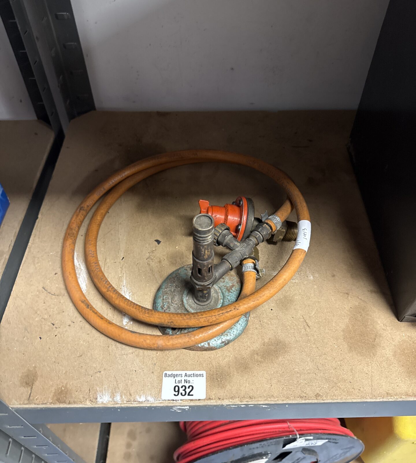 Propane Sievent Bunsen burner with regulator – Badgers Auctions
