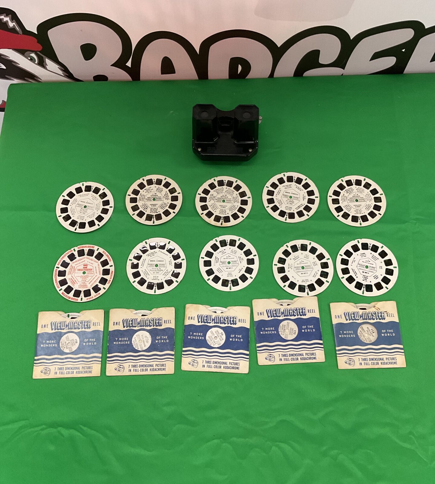 Vintage Sawyer bakerlite ViewMaster with film reels – Badgers Auctions