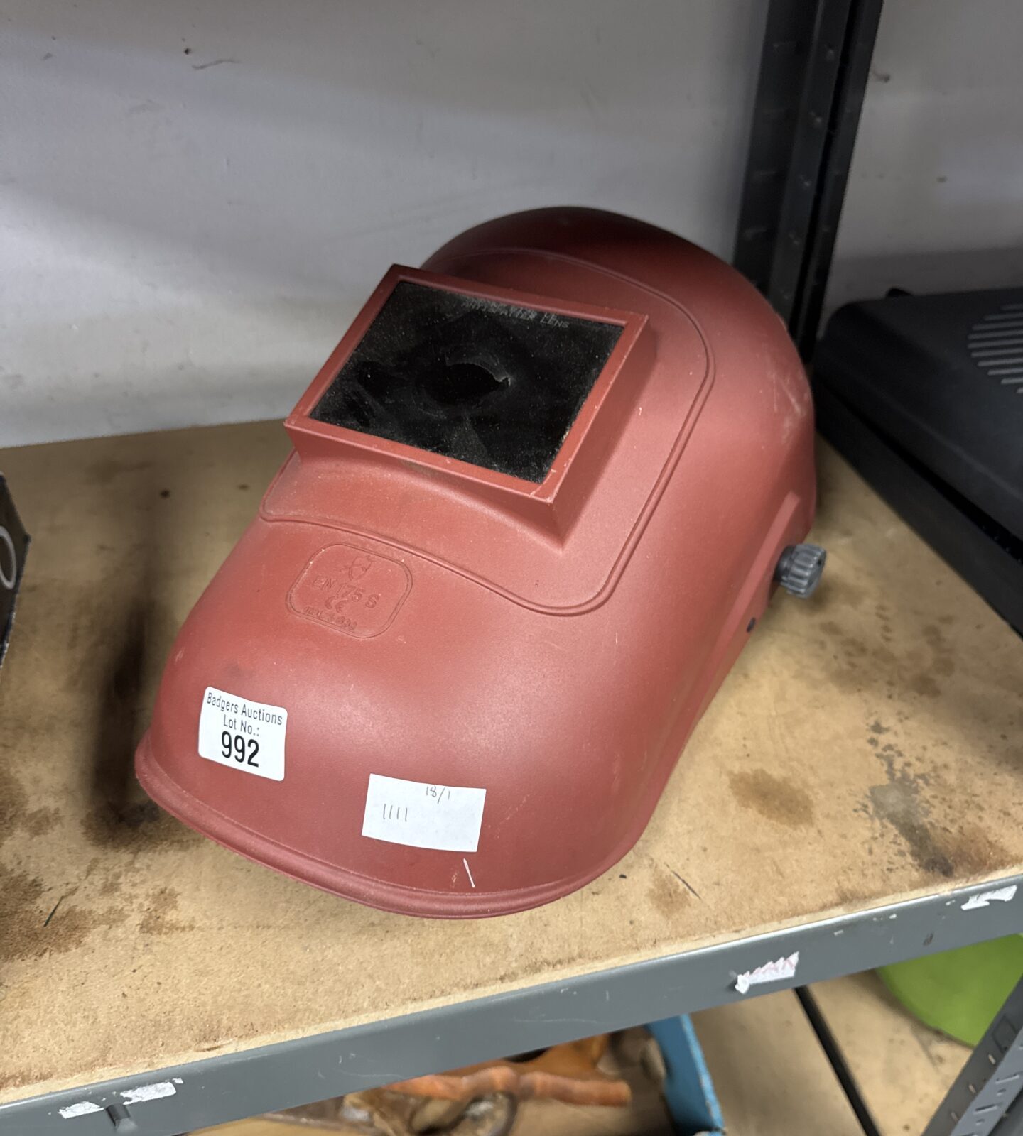 Welders mask – Badgers Auctions