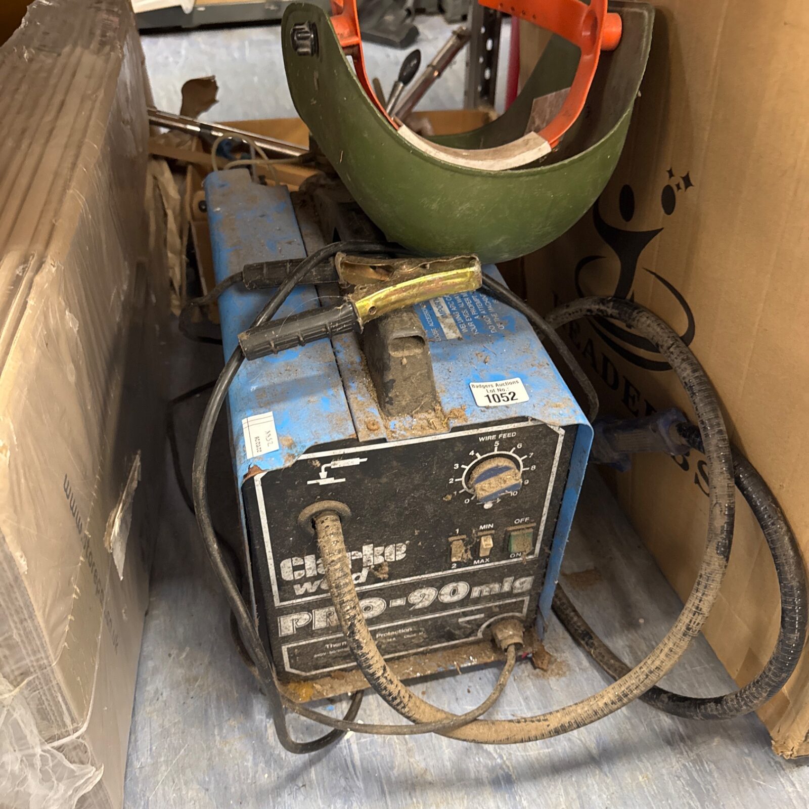 Clarke weld pro-90 mig welder – untested – Badgers Auctions