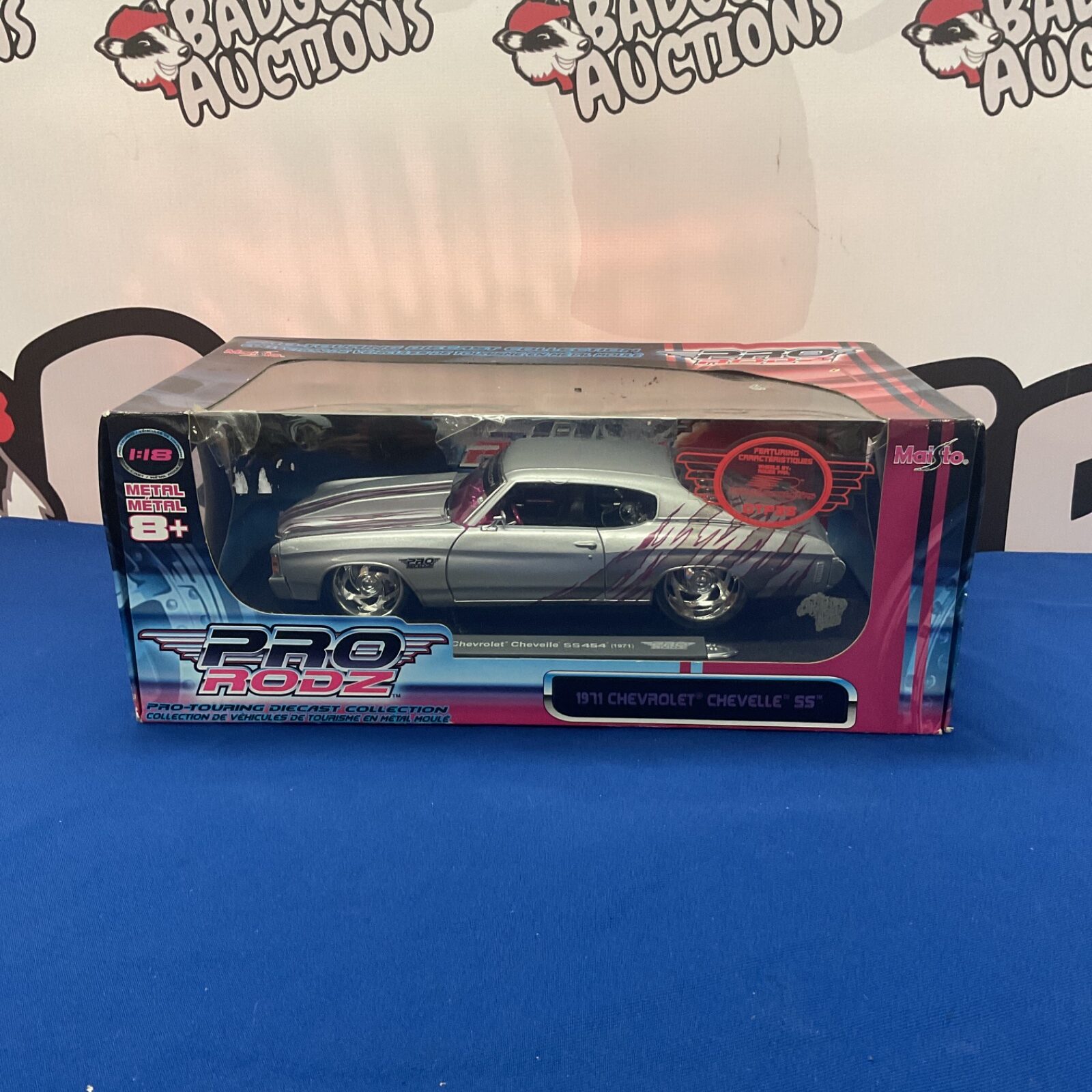 Maisto Pro Rodz 1971 Chevrolet Chevelle SS454 Pro Touring Diecast ...