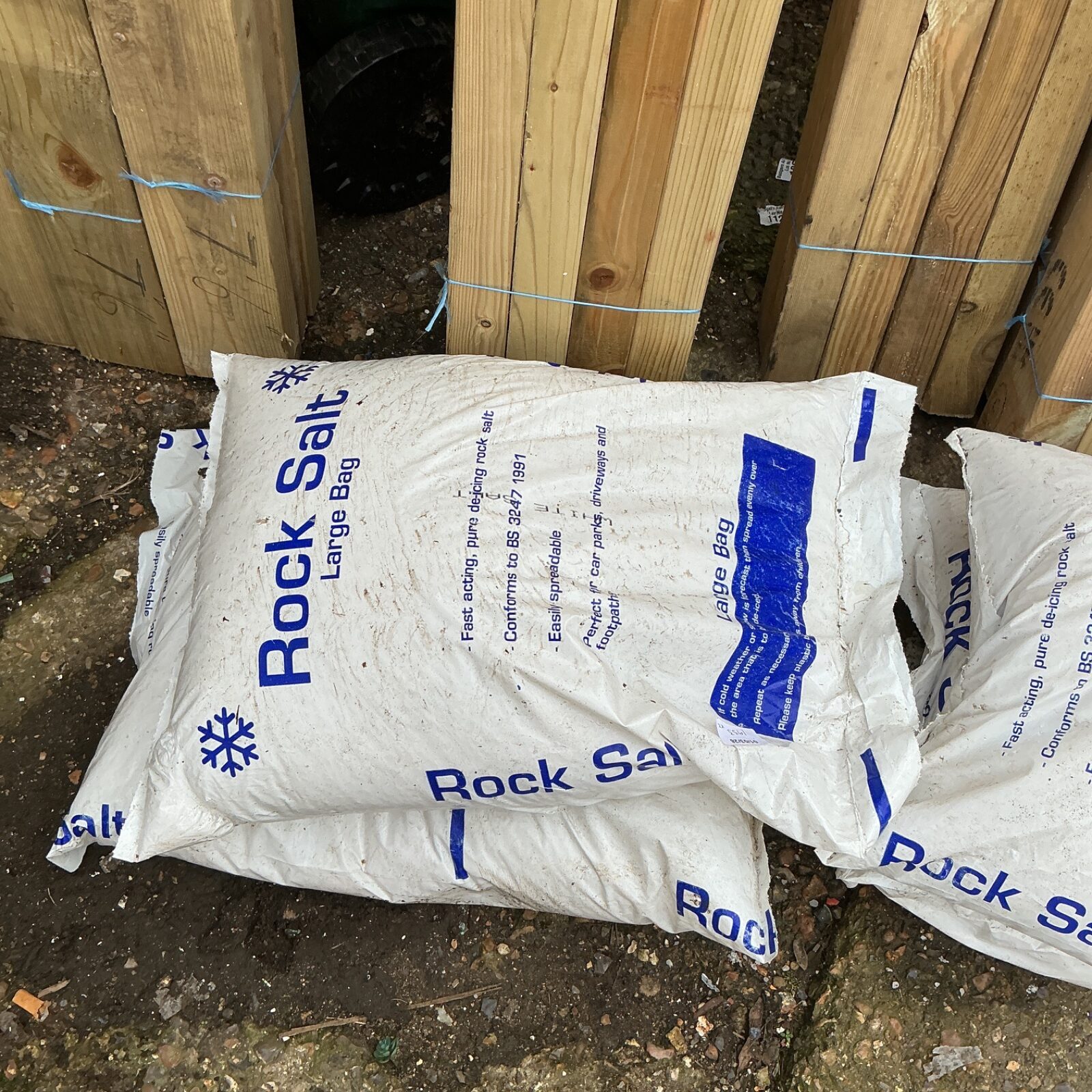 Two bags of rock salt – Badgers Auctions
