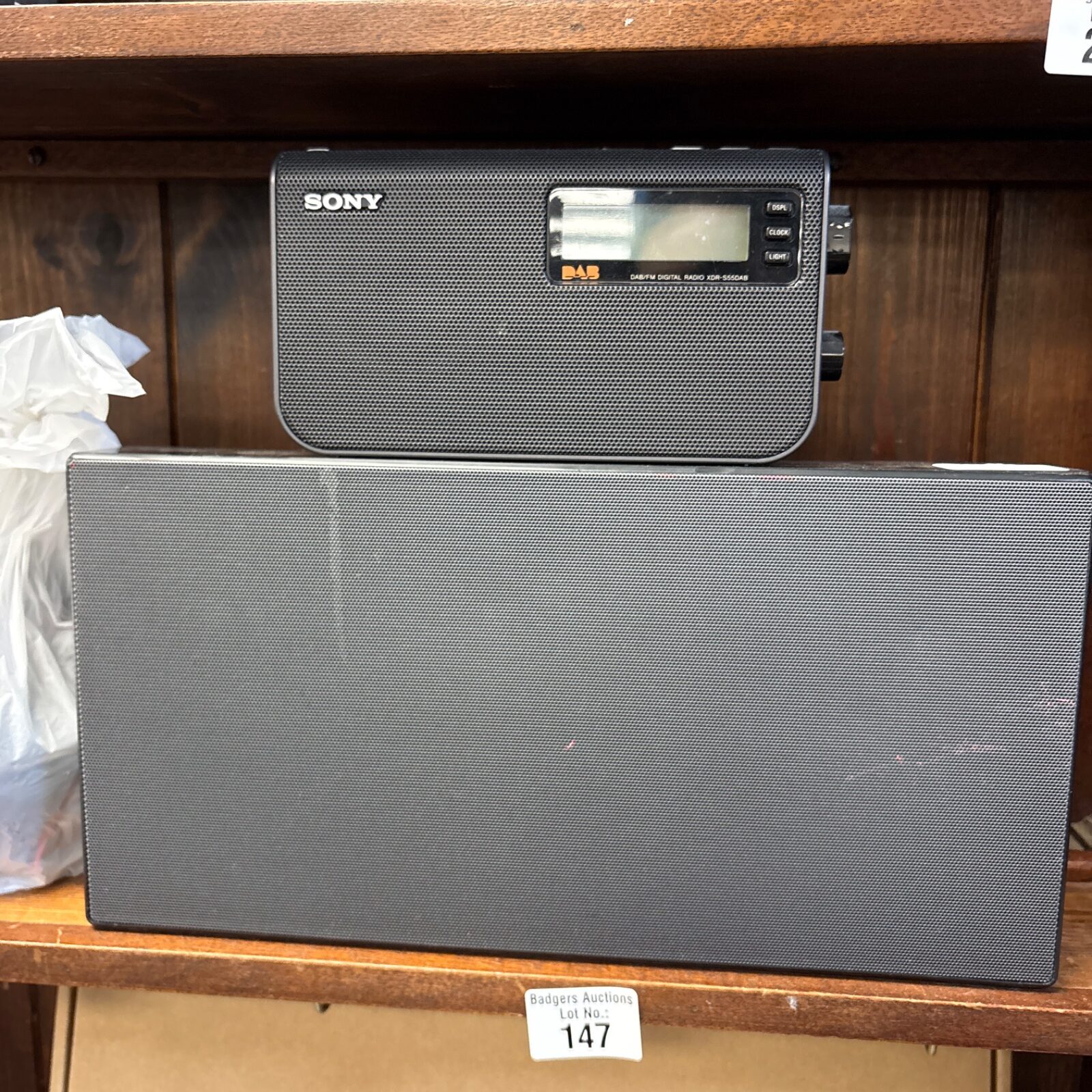 Sony personal audio system CMT – X3CD with Sony DAB – FM digital radio ...