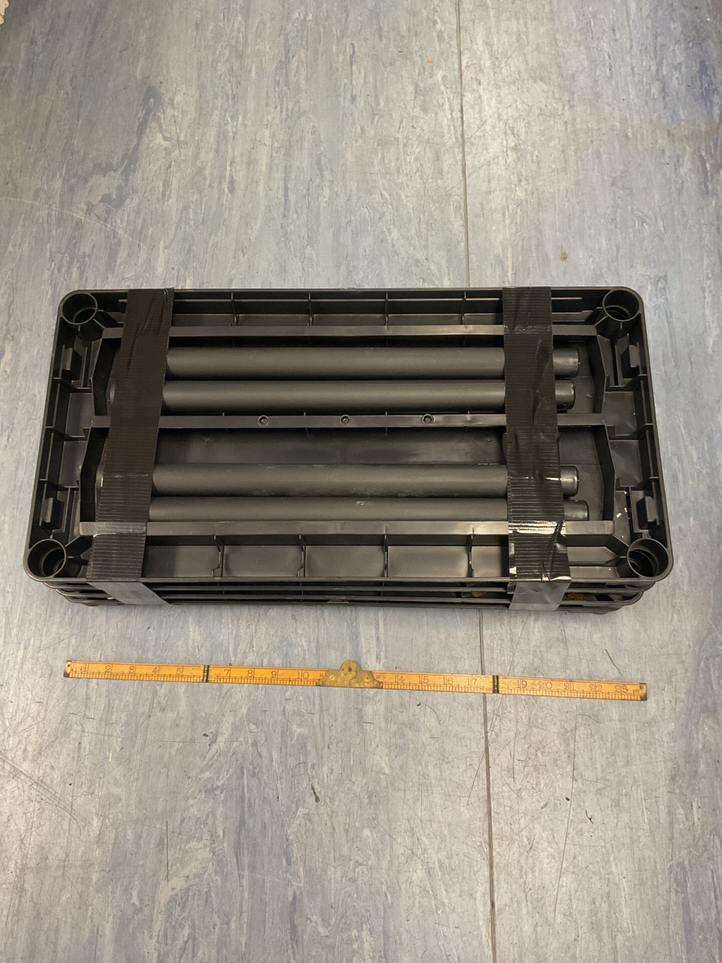 Self assembly plastic shelving system – Badgers Auctions